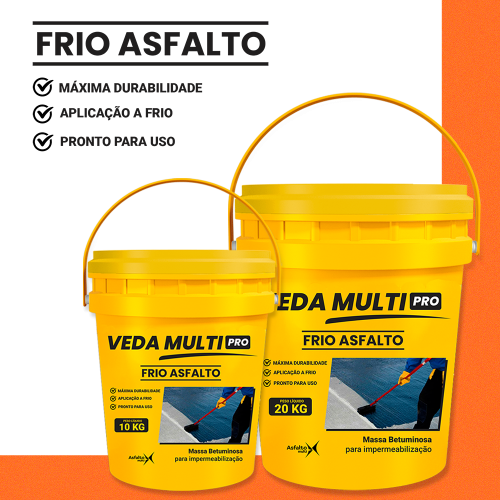 IMPERMEABILIZANTE VEDA MULTI PRO - Asfalto Multi